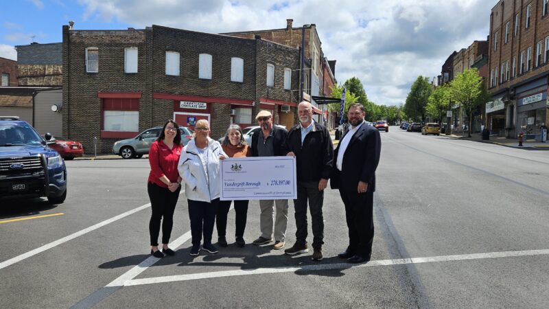 Pittman and Major Announce $430,000 in State Grants for Vandergrift ...