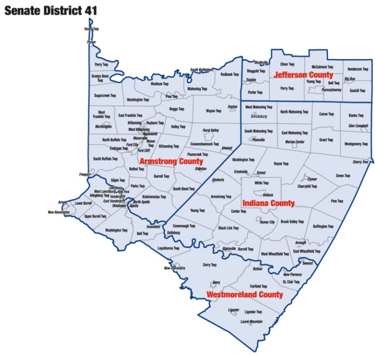 District Map - Senator Pittman